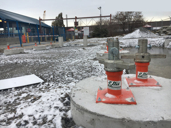 Modular Building Support with Differential Settlement Fix | Ellis