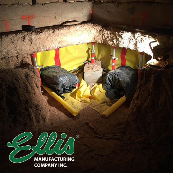 Adjustable Light Duty Steel Shore, Screw Jack | Ellis Manufacturing Co